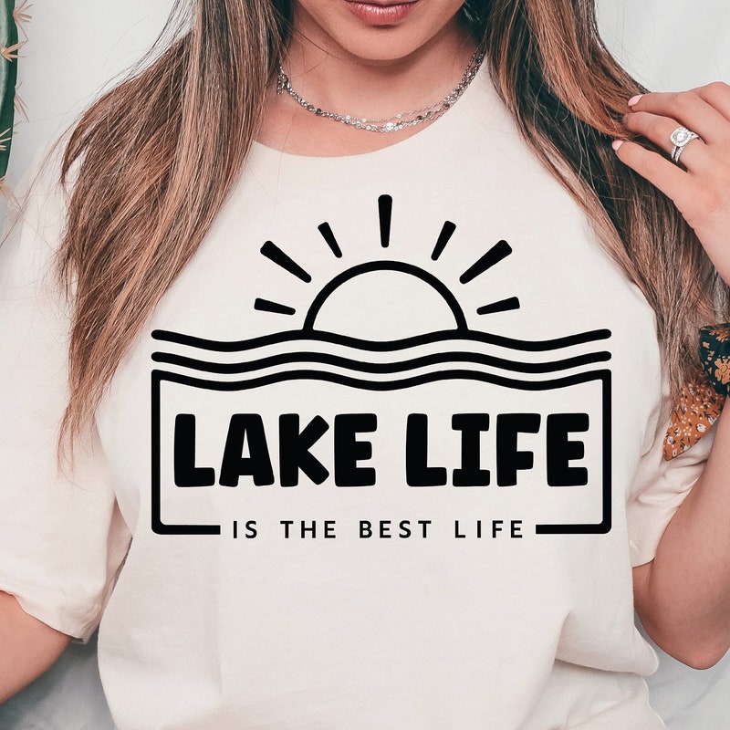 Lake Life Svg - Etsy
