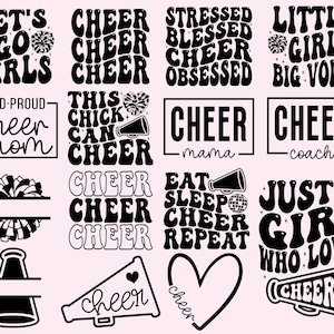 Cheer Svg - Etsy