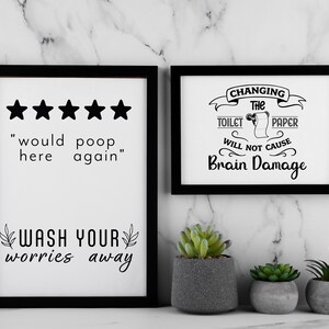 Bathroom Bundle Svg, Bathroom Quote, Restroom Svg, Potty Dance Svg ...