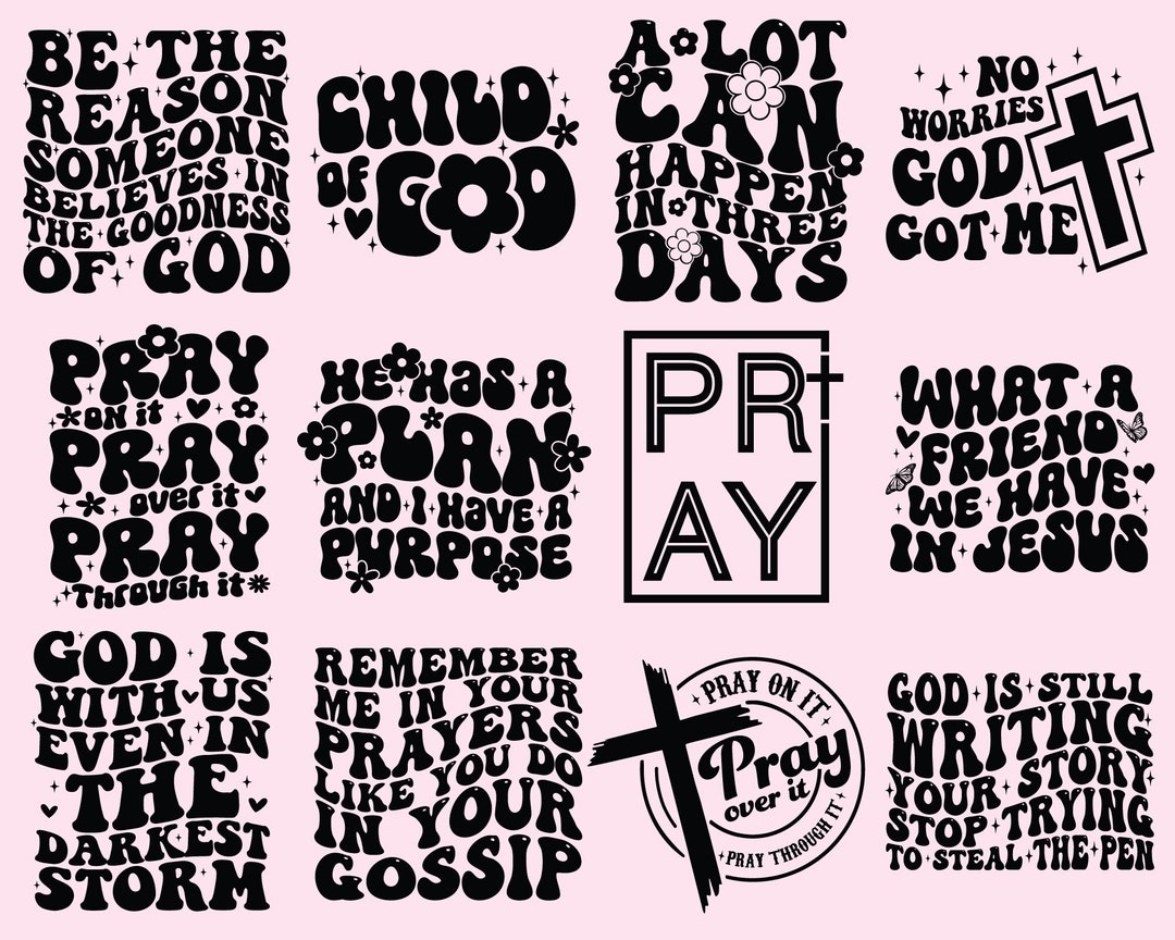 Paquete de SVG cristianos, SVG religiosos, SVG de las Escrituras, SVG ...