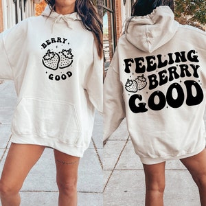 Feeling Berry Good Svg, Retro Strawberry Svg, Strawberry Sublimation ...