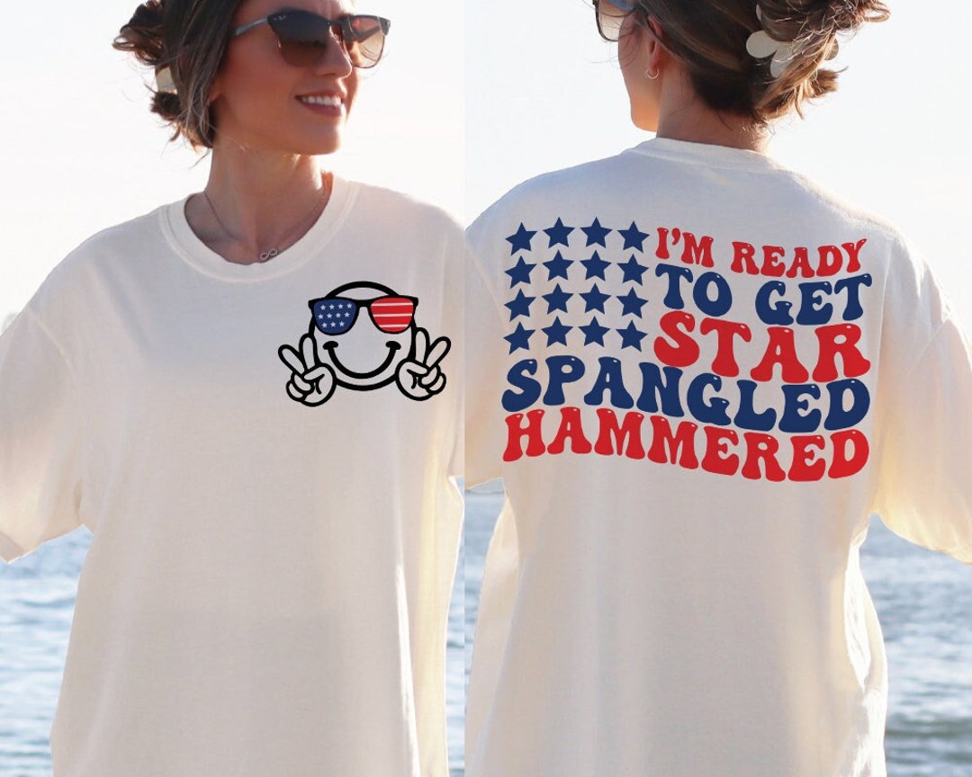 I'm Ready to Get Star Spangled Svg, 4th of July Svg, American Mama Svg ...