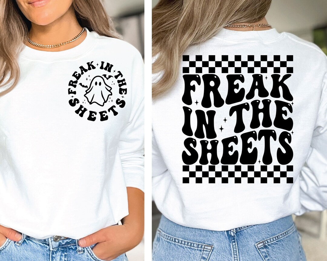 Freak in the Sheets Svg, Spooky Season Png, Halloweween Vibes Svg ...