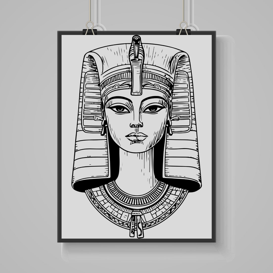 Ancient Egyptian Art Digital Posters Printable,egyptian Wall Decor ...