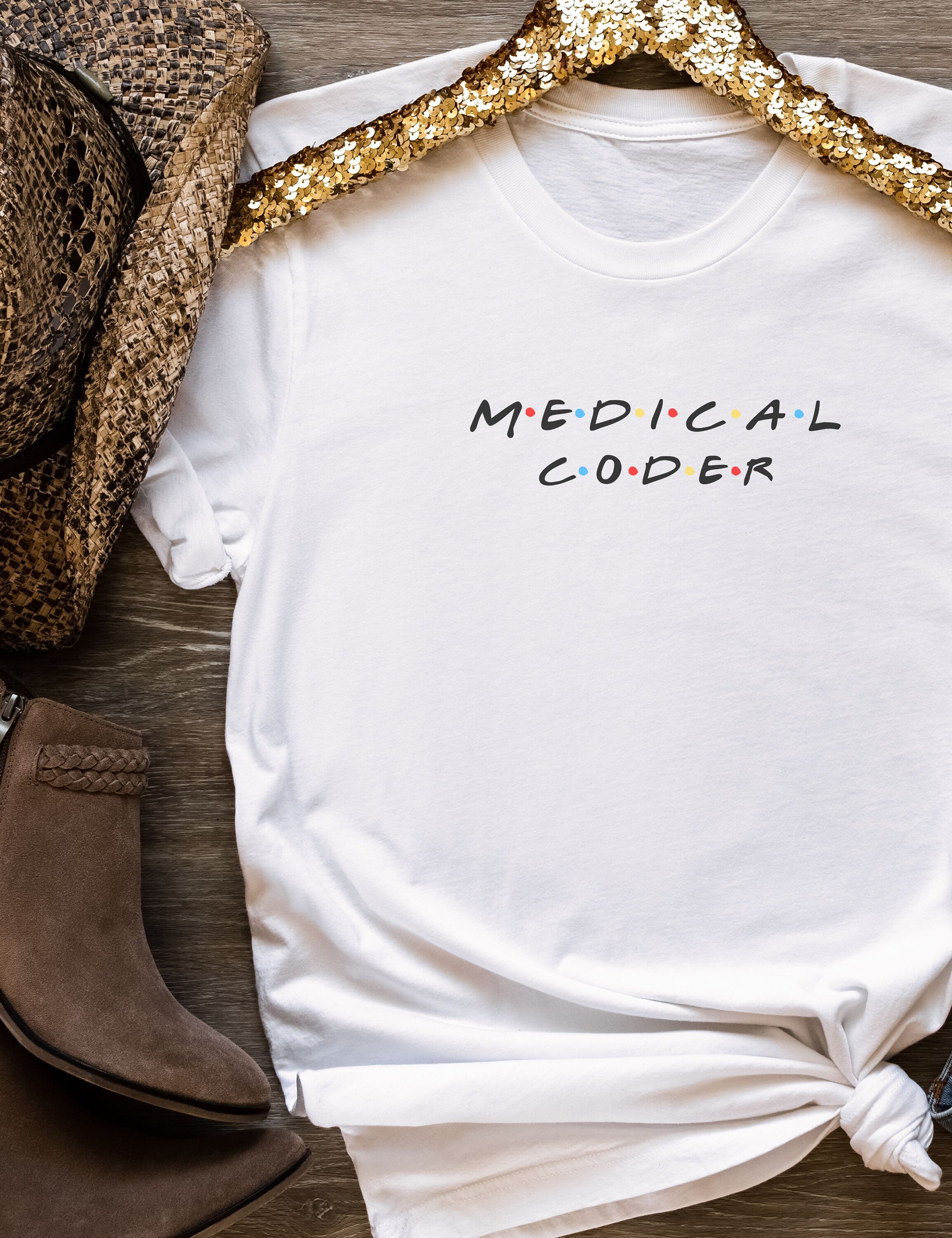 Medical Coder T-shirt, Women's Medical Coding, Women's Trendy T-shirt ...
