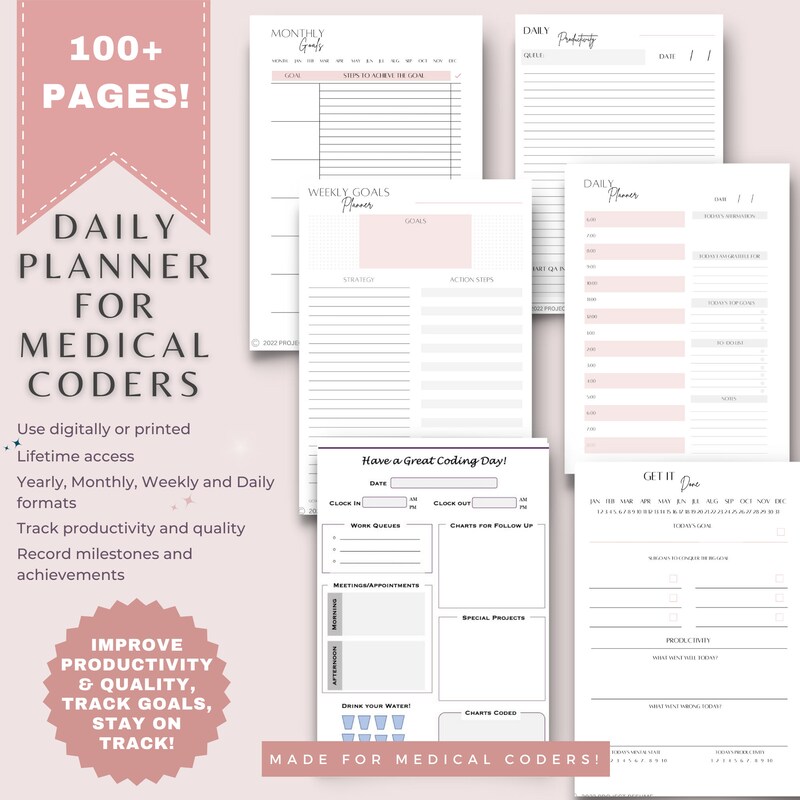 Medical Planner - Etsy