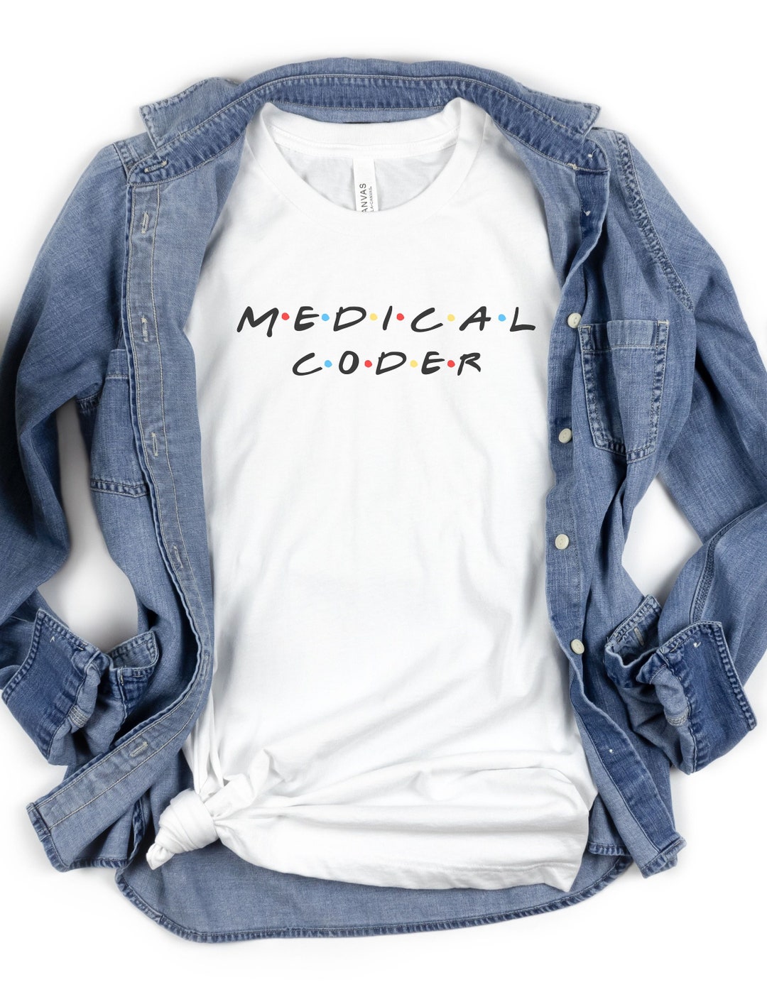 Medical Coder T-shirt, Women's Medical Coding, Women's Trendy T-shirt, Medical Coder Gift ...