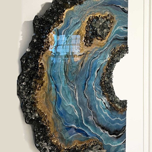 Epoxy Resin Wall Art - Etsy