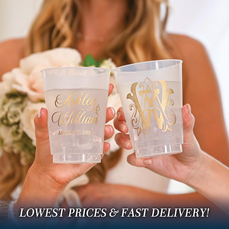 Monogrammed Cups - Etsy