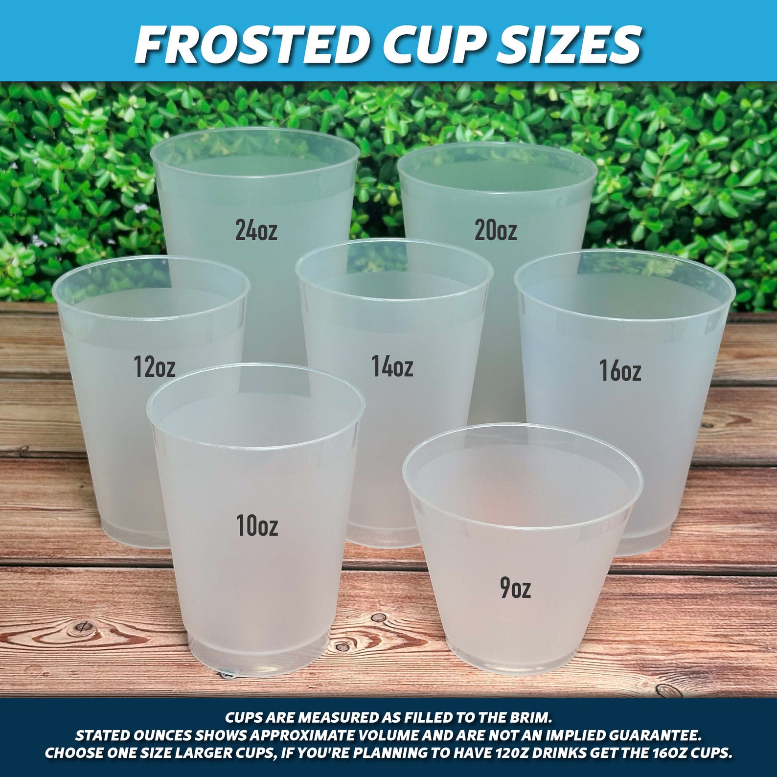 Personalized Wedding Cups Frost Flex Cups, Customizable for Couples ...