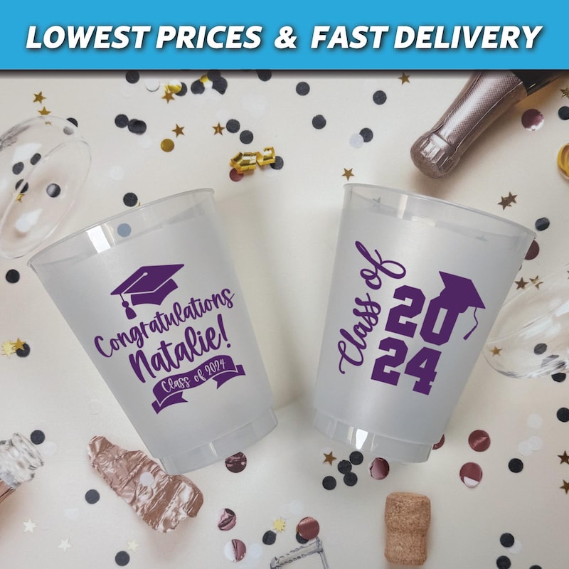 Graduation Cups - Etsy