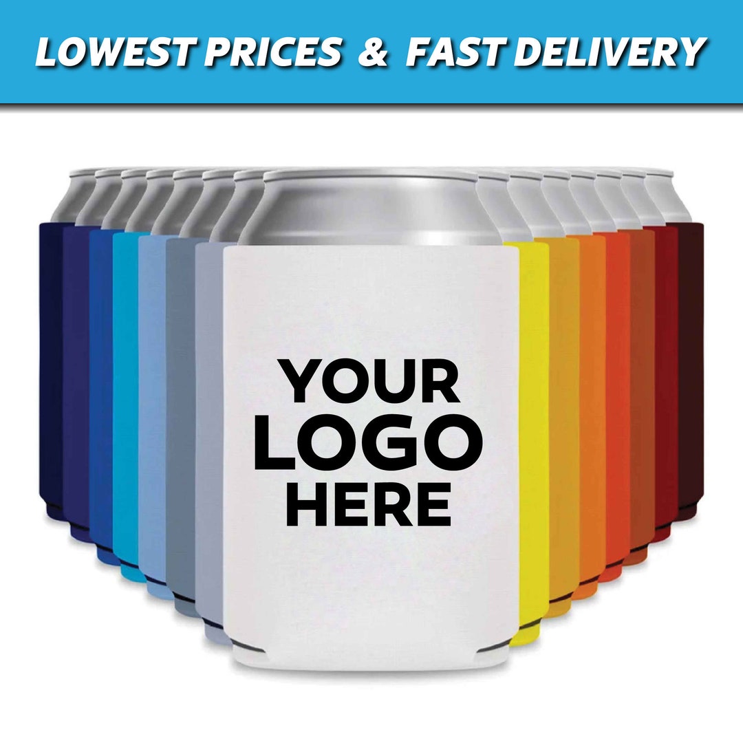 Custom Neoprene Can Coolers, Personalized Huggers, Custom Collapsible ...