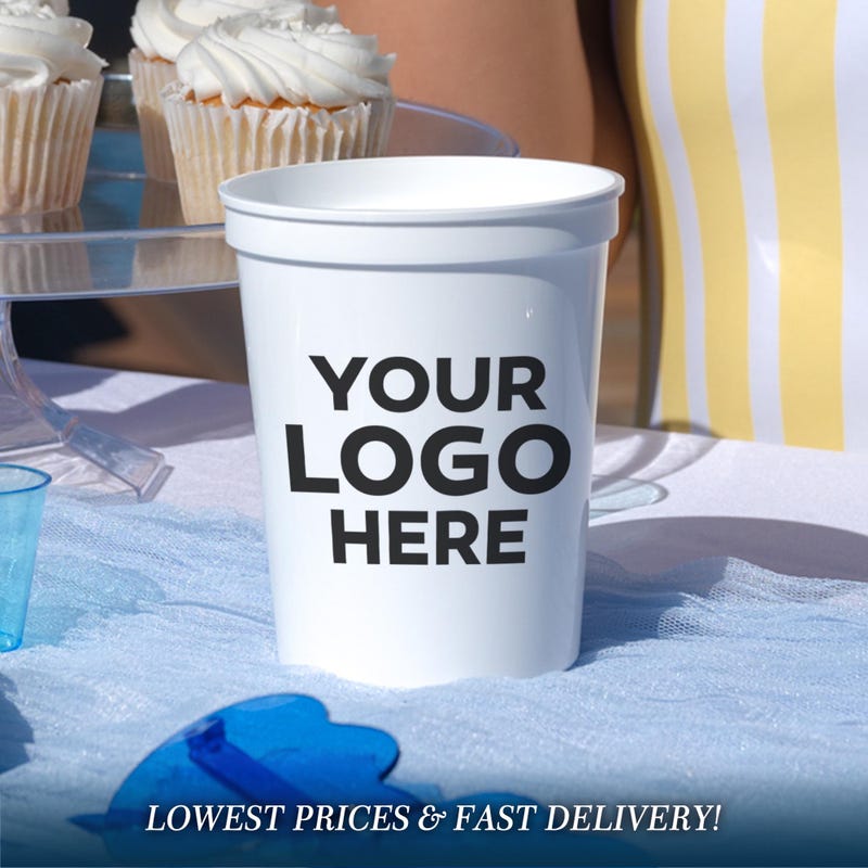 Custom Logo Cups Bulk - Etsy