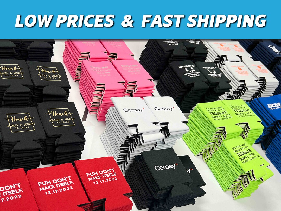 Custom Can Coolers, Personalized Can Coolers, Custom Can Insulator ...