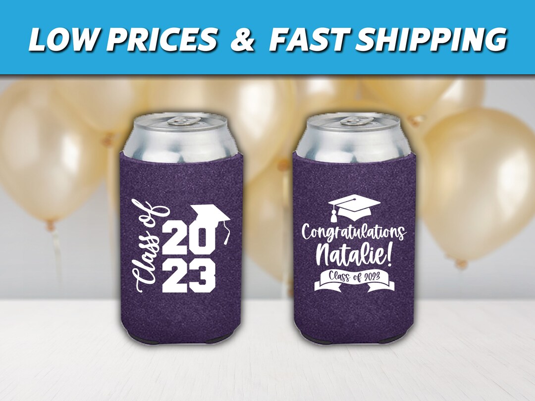 Graduation Party Favors Graduation Can Cooler Grad Party - Etsy