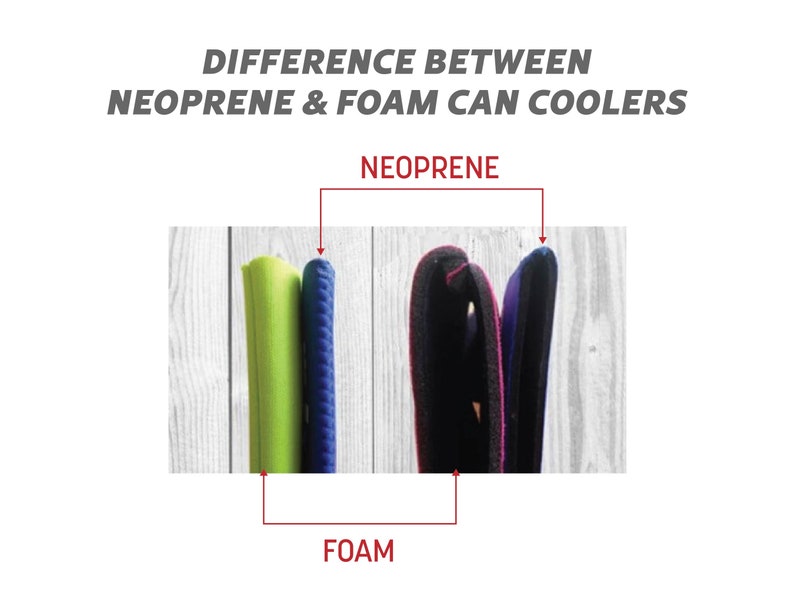 Custom Neoprene Can Coolers Personalized Huggers Custom - Etsy