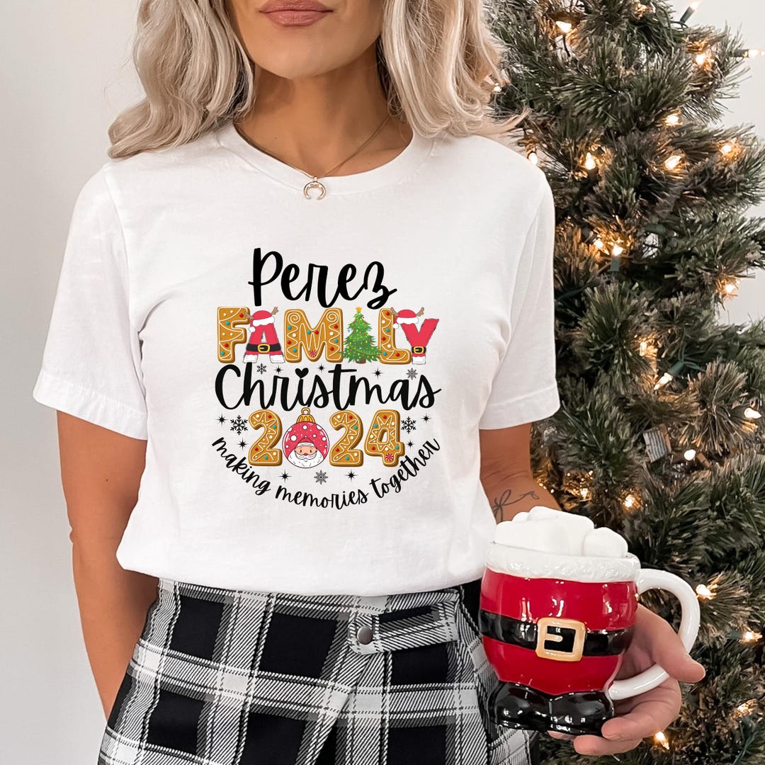 Personalized Family Christmas Shirts for Holiday Parties - Etsy
