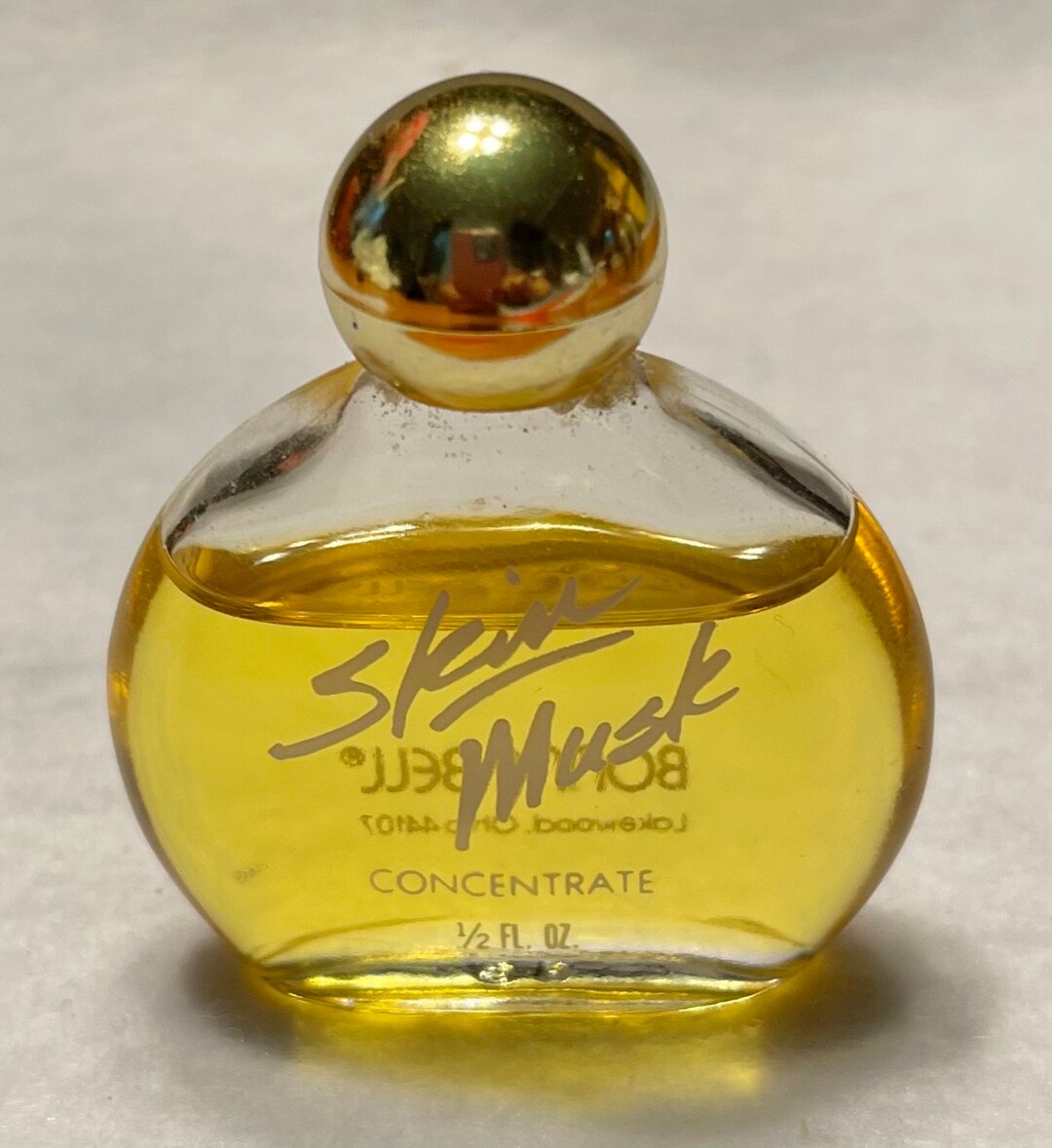 Vintage Bonne Bell Skin Musk Concentrate 1/2 Fl Oz - Etsy
