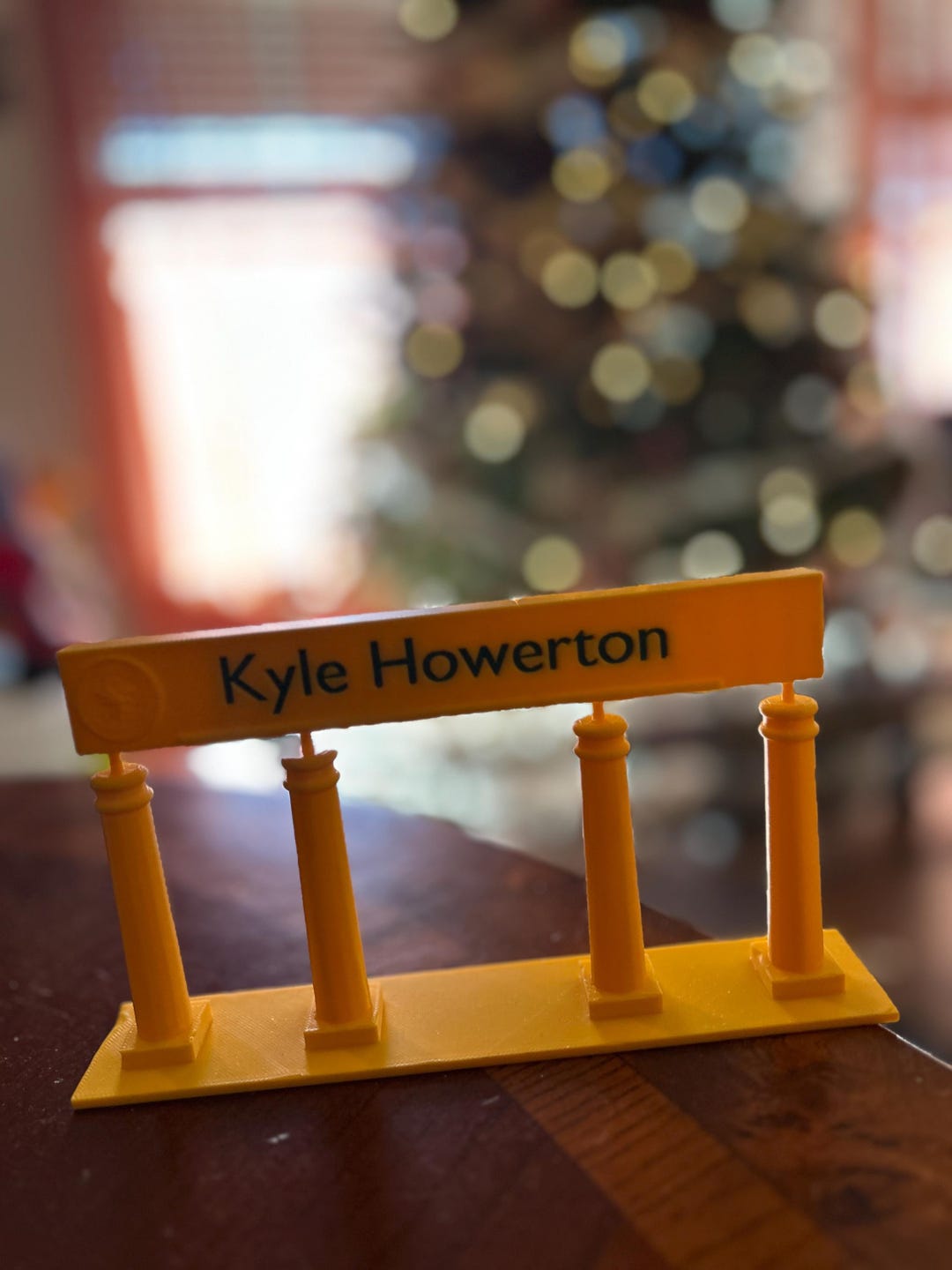 Custom Baylor-style Desk Sign | Personalized Name Sign | Graduation ...