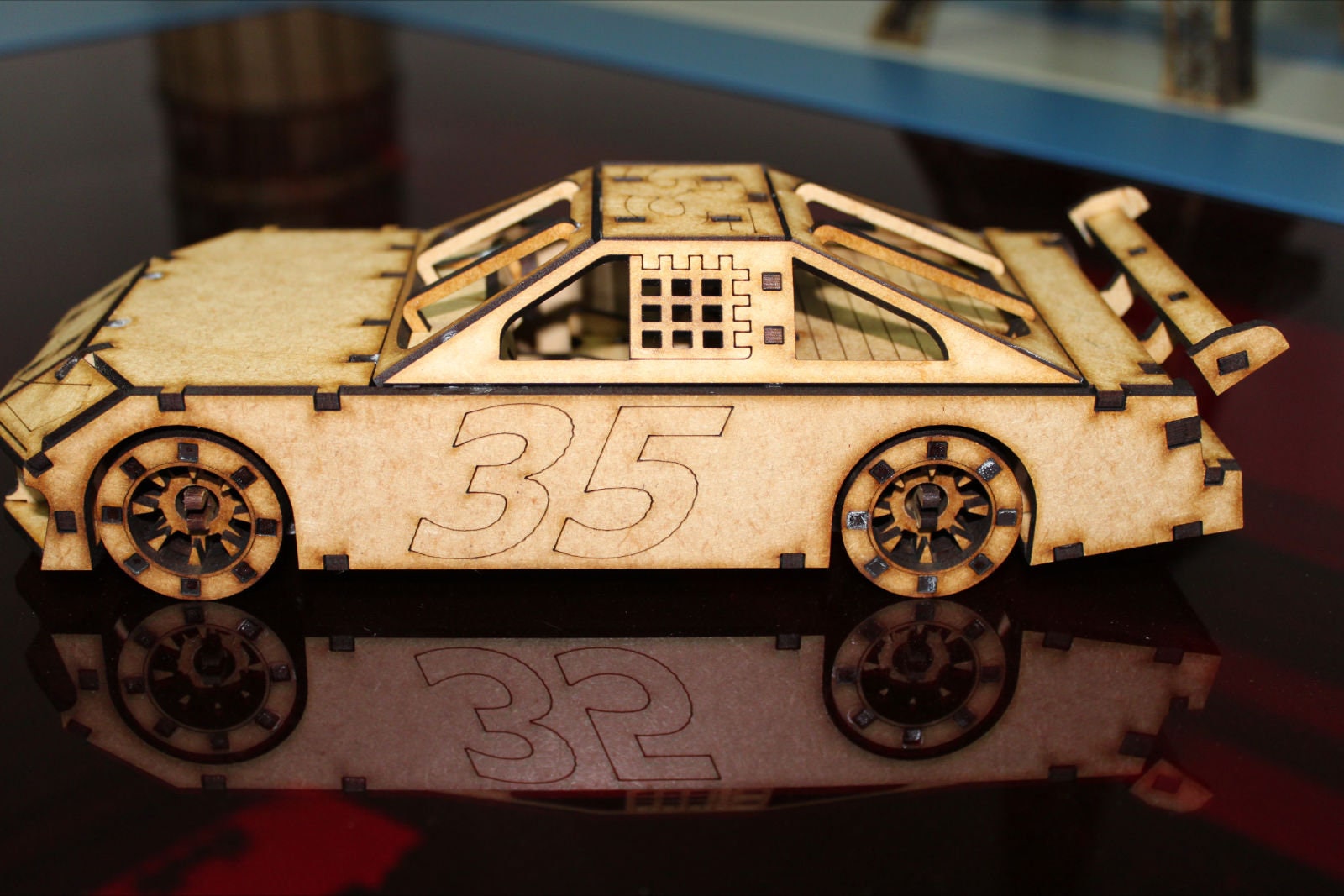 Nascar Race Car Laser Cut File Engrave Files Dxf / Cdr / Dwg - Etsy Canada