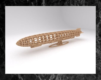 Zeppelin Dxf File - Etsy