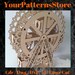 Ferris Wheel Laser Cut File Engrave Files Dxf / Cdr / Dwg / - Etsy