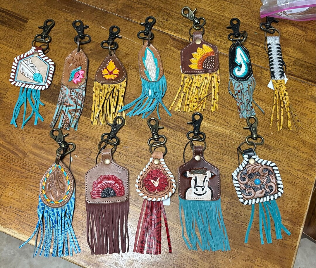 Western Keychains! - Etsy