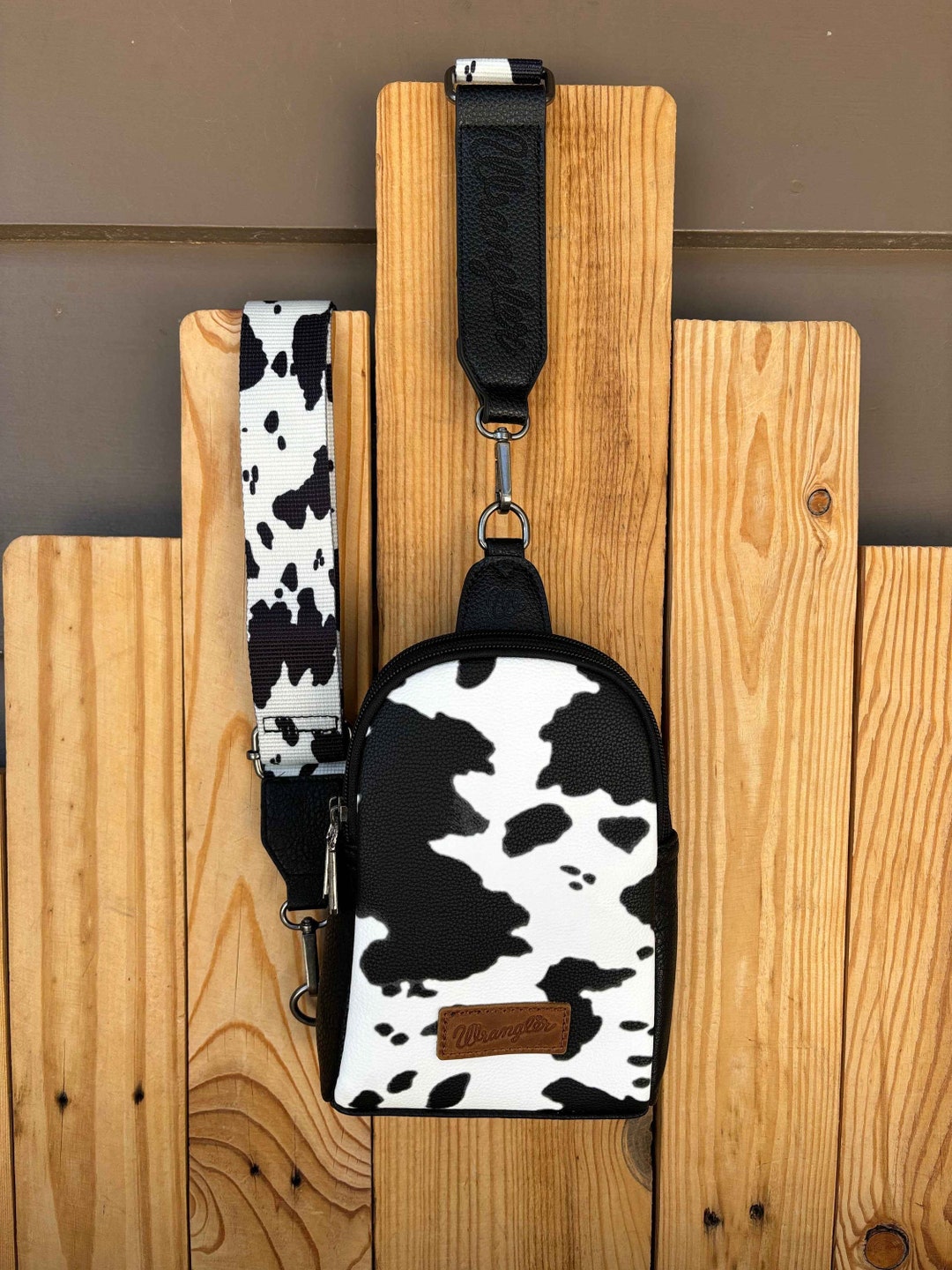 Wrangler Cow Print Slings! - Etsy