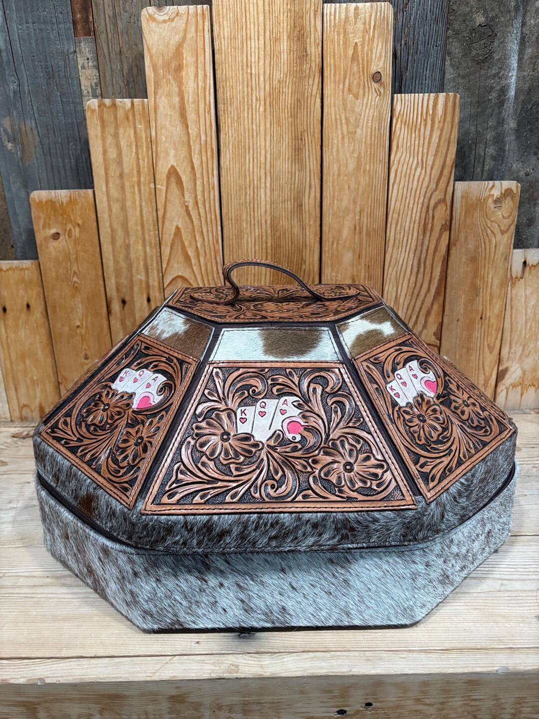 Western Cards Octagon Hat Box! - Etsy