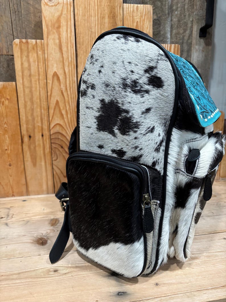 Cowhide & Tooled Leather Backpacks! - Etsy