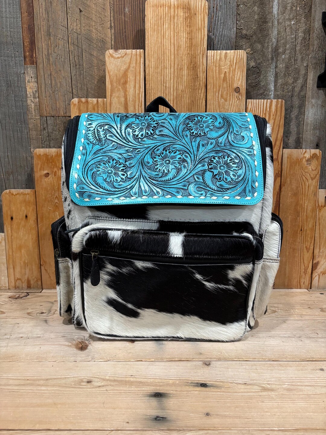 Cowhide & Tooled Leather Backpacks! - Etsy