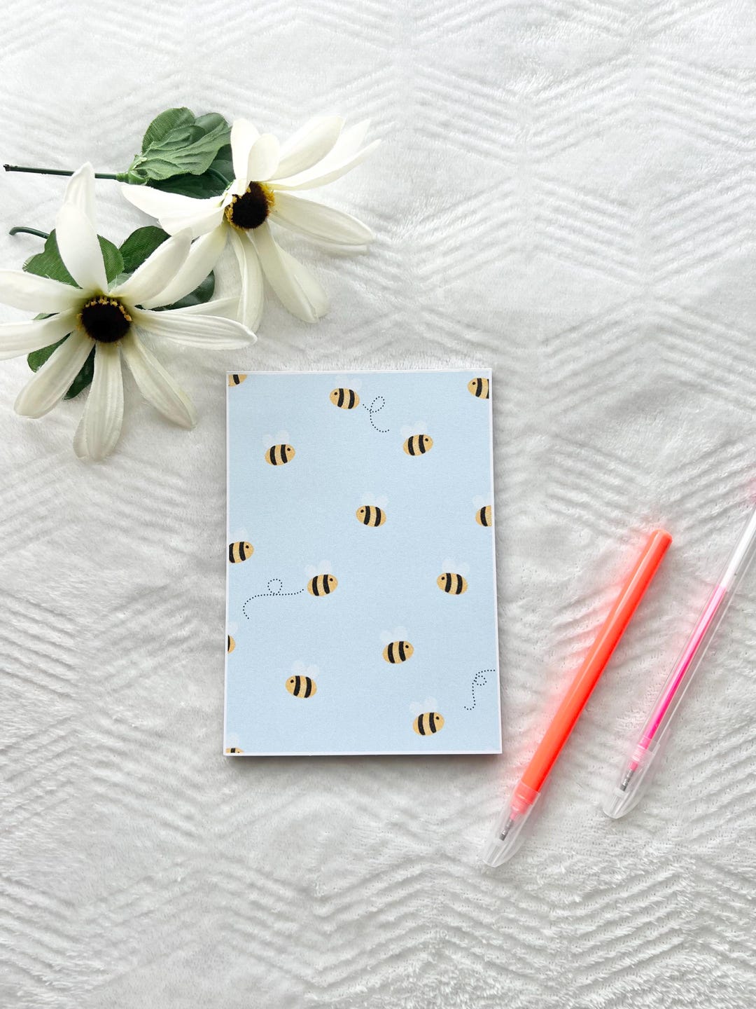 Cute Bee Notepads, Bee Notepads, Cute Bee Notepad, Gifts for Her, Cute Notepad, Fun Notepads ...
