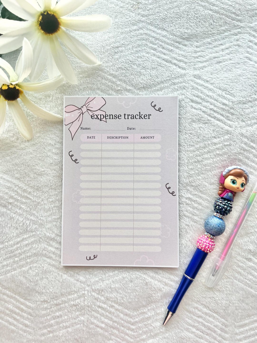 Cute Expense Tracker, Expense Tracker Pads, Budget Planner, Saving ...
