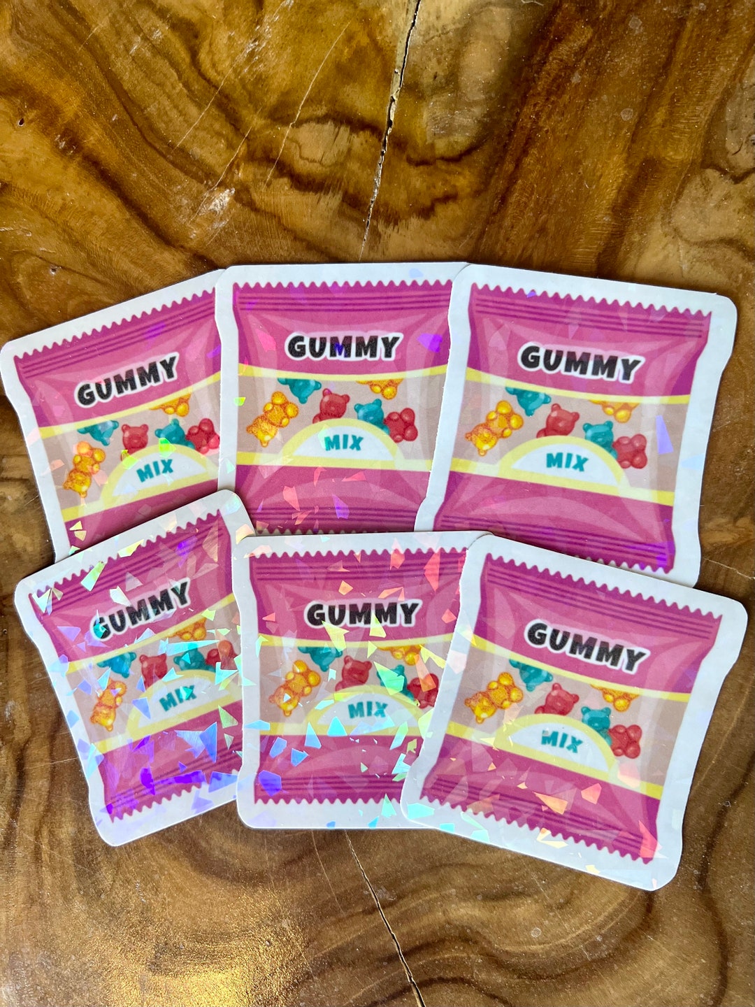 Holographic Stickers, Candystickers, Cute Holographic Stickers, Cute ...