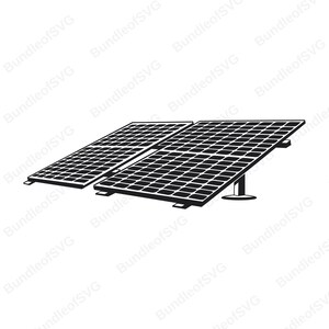 Solar Panel Svg Bundle - Renewable Energy Svg - Solar Panel Silhouette ...