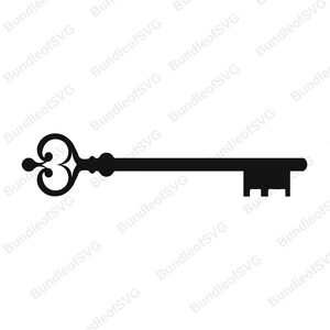 Decorative Key SVG Bundle - DIY Crafts and Scrapbooking - Key Clipart ...