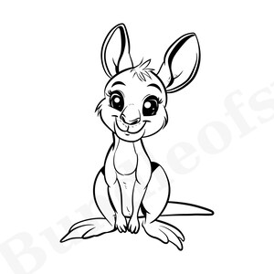 Kangaroo SVG Bundle, Cute Kangaroo Svg, Baby Kangaroo Svg Bundle ...