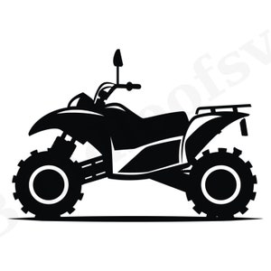 Atv Quad Bike Svg Bundle, 4 Wheeler Svg Bundle, Quad Silhouette, ATV ...