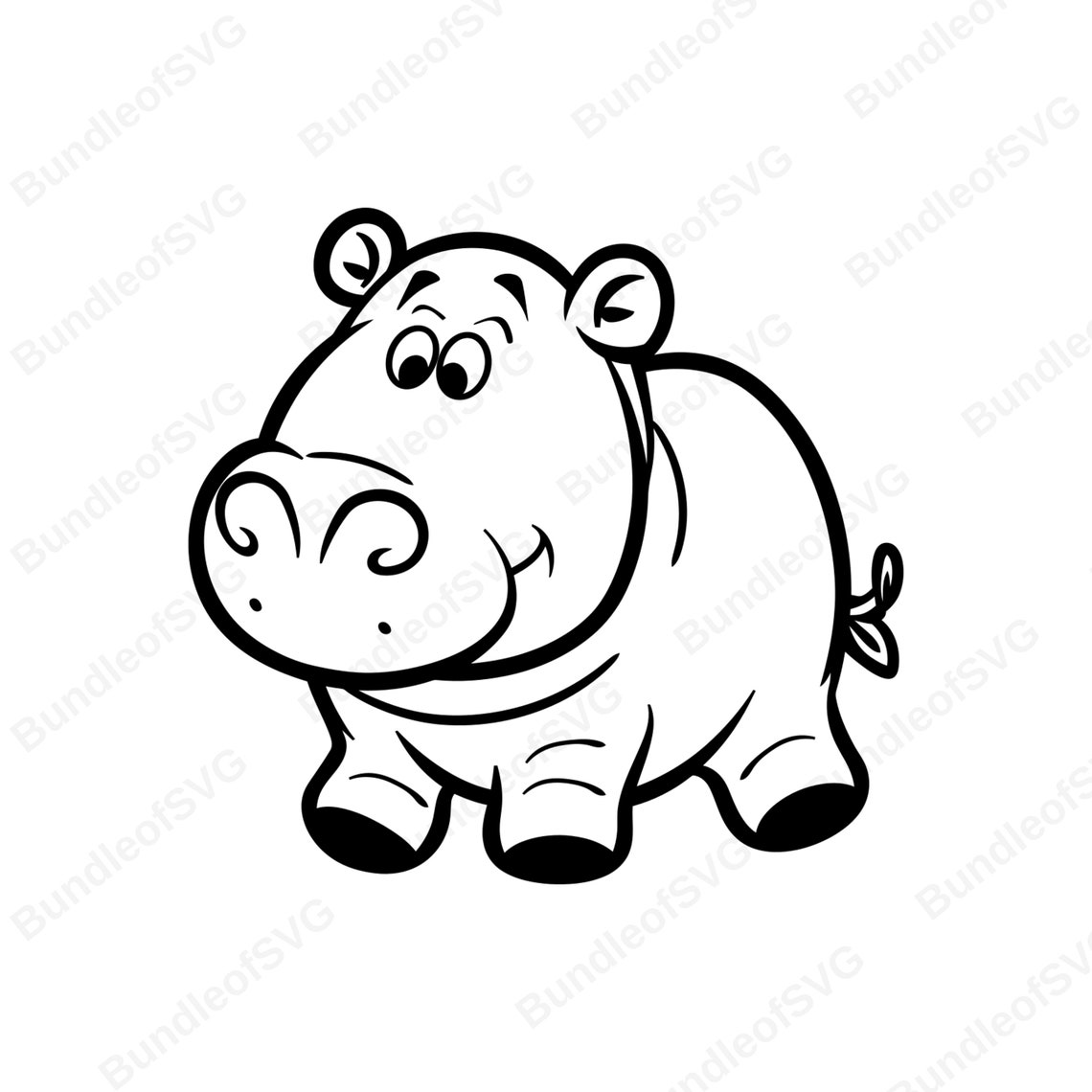 Baby Hippo Svg Bundle, Hippo Svg Bundle, Cute Hippo Svg Bundle, Cute ...