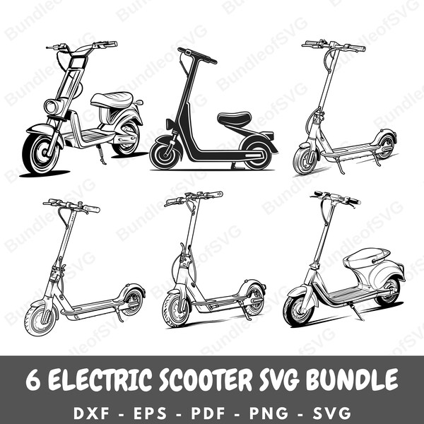 Scooter Svg - Etsy