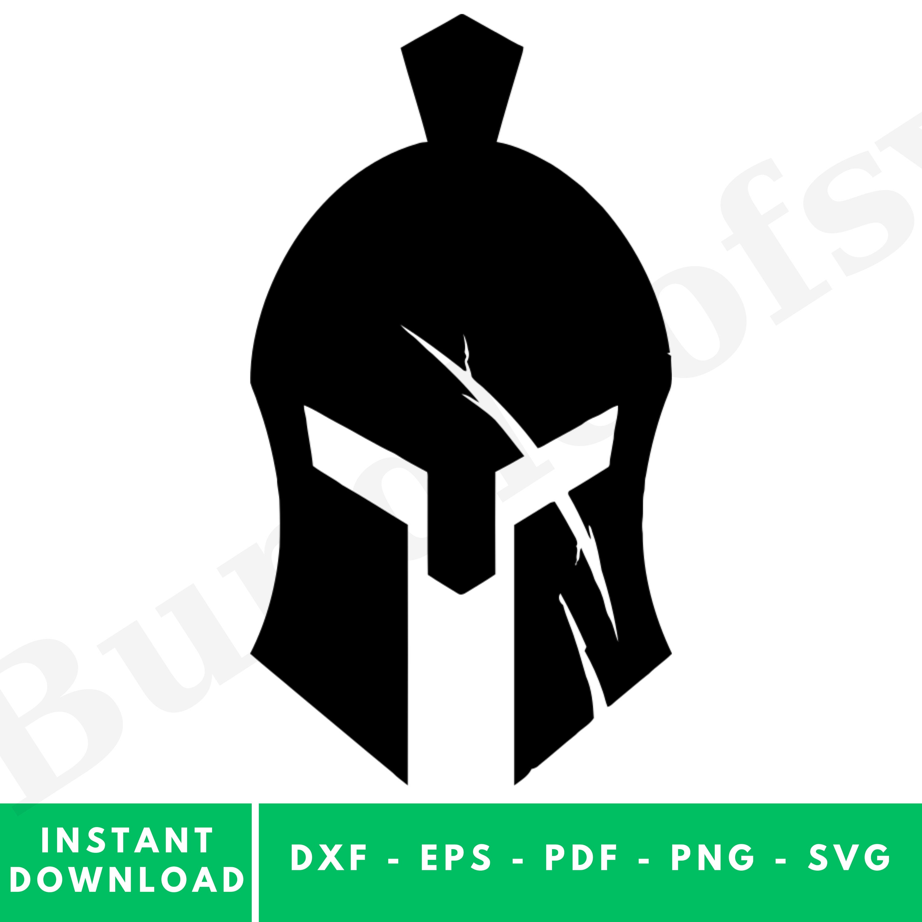 Warrior Helmet Svg, Spartan Helmet Svg, Spartan Warrior Helmet ...