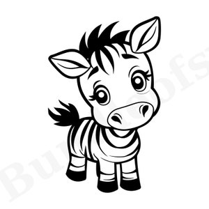 Baby Zebra Svg Bundle, Zebra Svg Bundle, Cute Zebra Svg Bundle, Cute ...