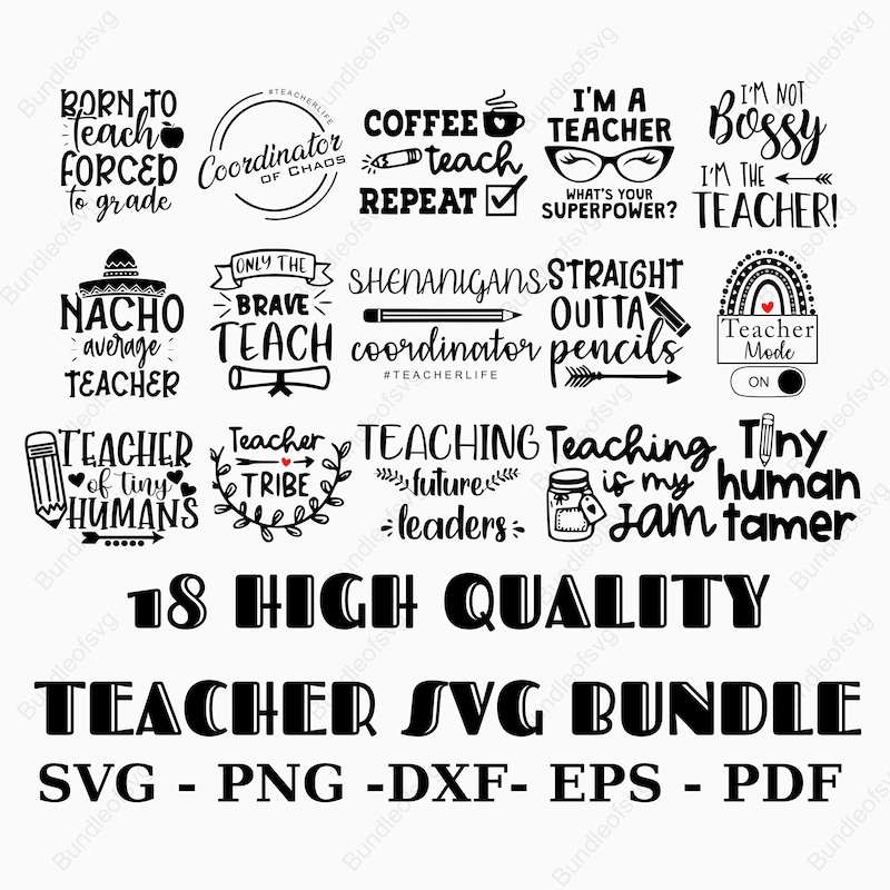 Funny Teacher Svg - Etsy