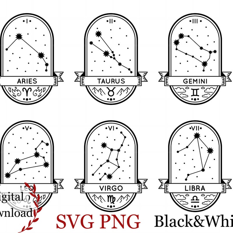 Constellation Svg - Etsy