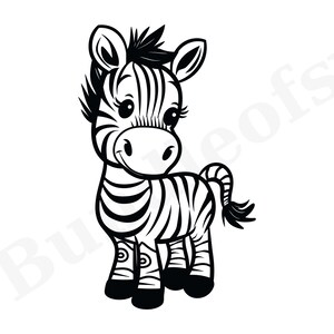 Baby Zebra Svg Bundle, Zebra Svg Bundle, Cute Zebra Svg Bundle, Cute ...