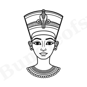 Cleopatra SVG Bundle - Cleopatra Clipart - Ancient Egyptian Queen ...