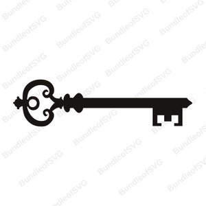 Decorative Key SVG Bundle - DIY Crafts and Scrapbooking - Key Clipart ...