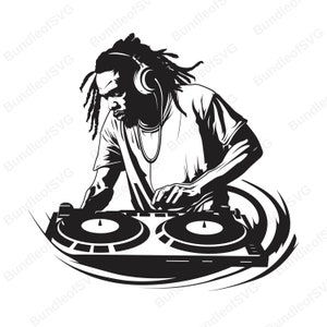 Ultimate DJ SVG Bundle - Music Lover Clipart Pack - Headphones Svg ...
