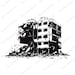 Destroyed House SVG Bundle Ruined Building Svg War Svg Earthquake Svg ...