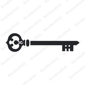 Decorative Key SVG Bundle - DIY Crafts and Scrapbooking - Key Clipart ...